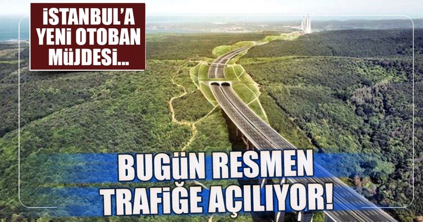 Kuzey Marmara Otoyolu Paşaköy-TEM Kurtköy bağlantı yolu açılıyor ... Kuzey Marmara Otoyolu Paşaköy-TEM Kurtköy bağlantı yolu açılıyor ...