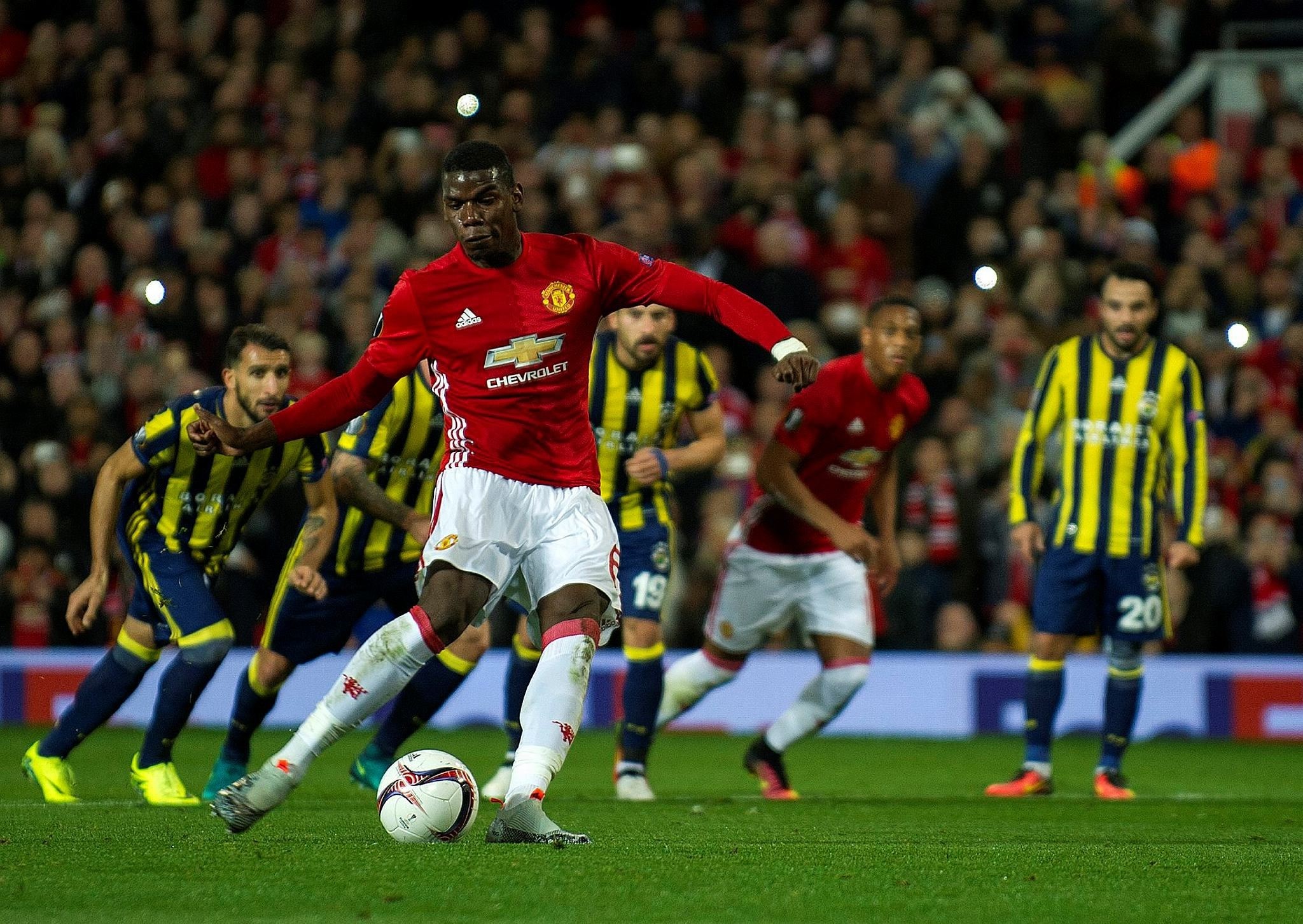 Pogba Scores Twice As Manchester United Defeats Fenerbahçe Daily Sabah