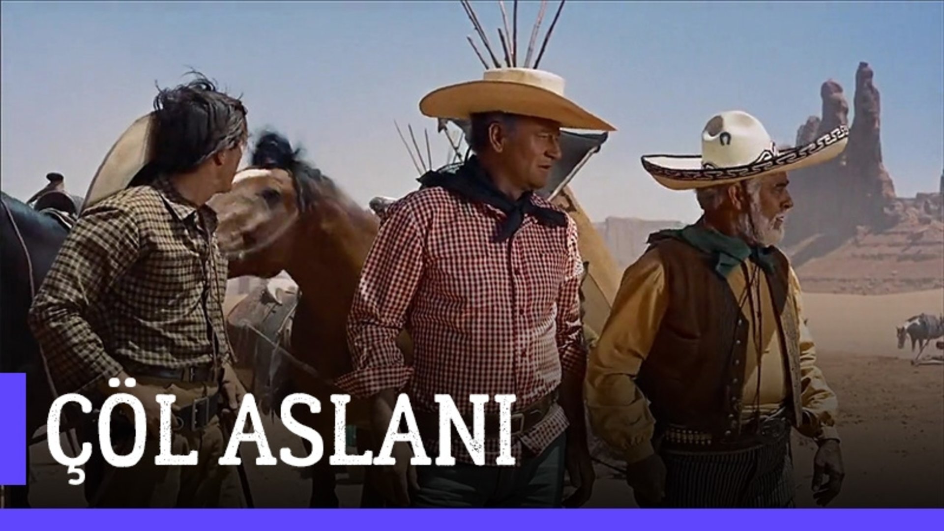 Çöl Aslanı Film Fragmanı | The Searchers Trailer | Turkuvapp