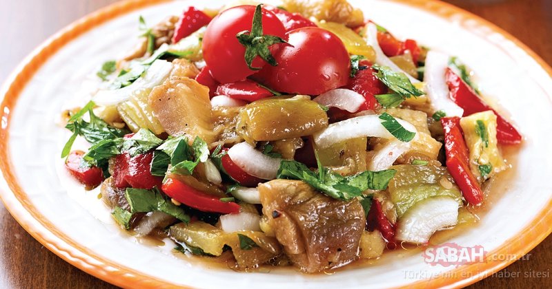 Közlenmiş Patlıcan Salatası - Salata Haberleri