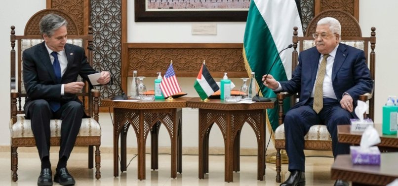 Blinken meets Palestinian leader Abbas in Ramallah Blinken meets Palestinian leader Abbas in Ramallah