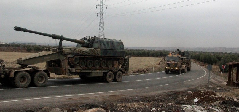 Turkey deploys more armed vehicles on Syrian border as civilians leave ...