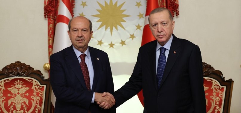 President Erdoğan, Northern Cyprus President Tatar hold talks in Istanbul President Erdoğan, Northern Cyprus President Tatar hold talks in Istanbul