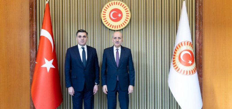 Turkish Parliament Speaker Meets Georgian Foreign Minister