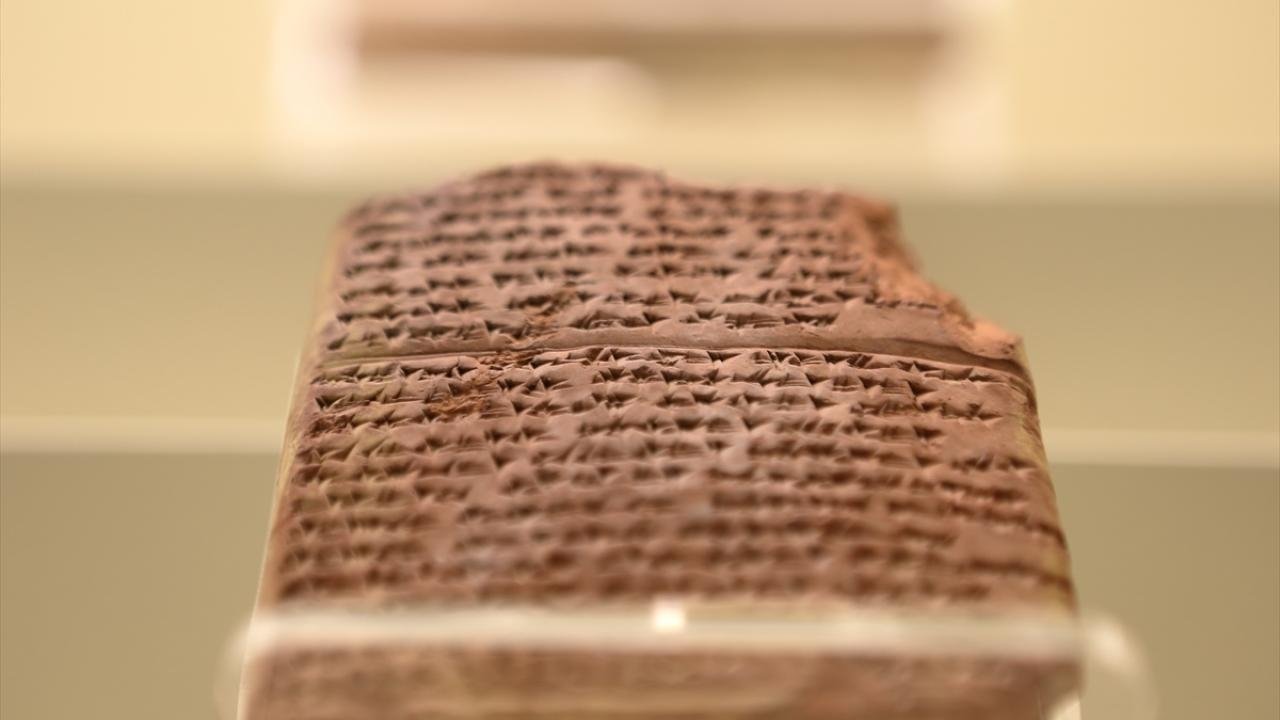 Ancient Hittite tablet revealing new language now on display at ...