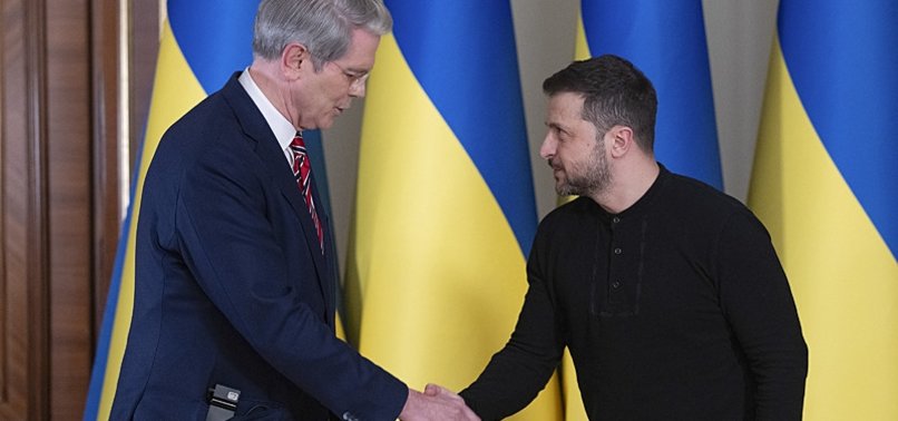 US Treasury Secretary Bessent meets Zelensky in Kiev US Treasury Secretary Bessent meets Zelensky in Kiev