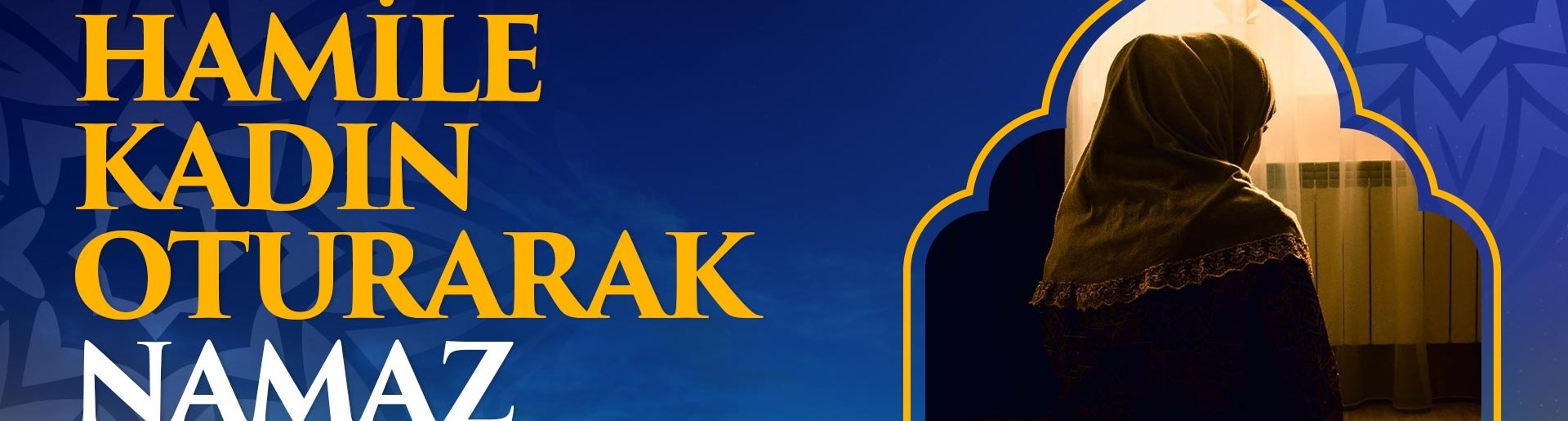 Hamile kadın oturarak namaz kılabilir mi?